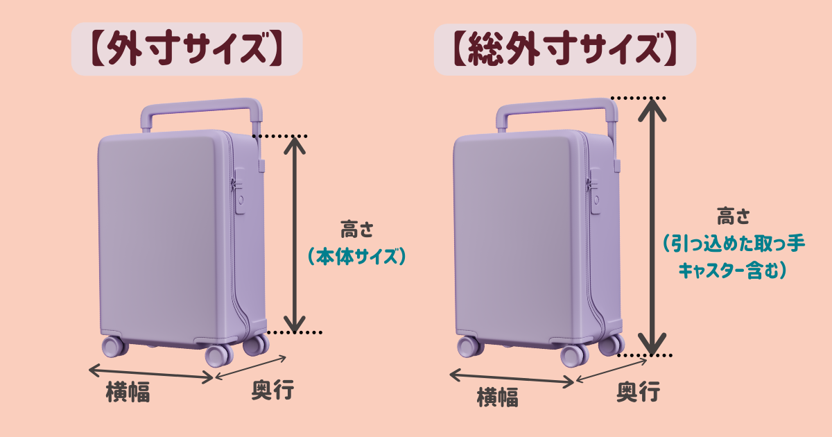 スーツケースの158cmはどのくらい?超過料金は?選び方とおすすめ3選♪ | ウェルカムベビー